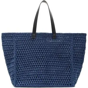 ANINE BING Woven Tote Bag