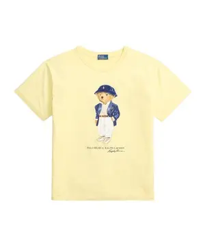 Polo Ralph Lauren Bear" Graphic Crewneck T-shirt