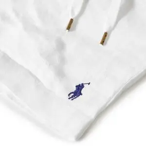 Polo Ralph Lauren Linen Drawstring Shorts - White