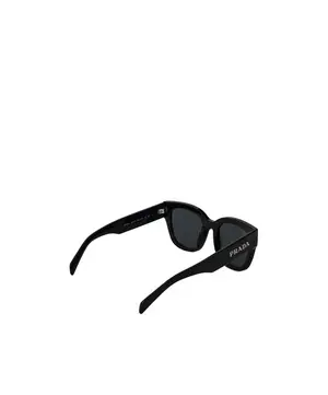 Prada Cat-eye Sunglasses With Silver Brand Lettering