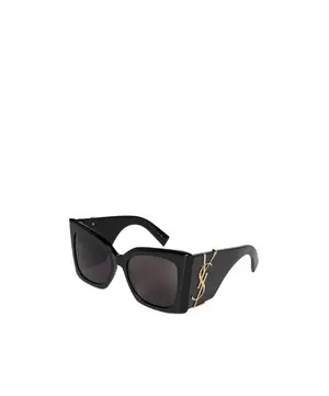 Saint Laurent Fashion Versatile Sunglasses - Black