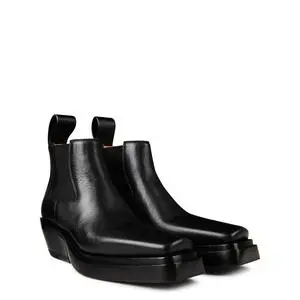 Bottega Veneta Solid Color Chelsea Boots