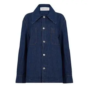 AMI Paris Embroidered Shirt Jacket