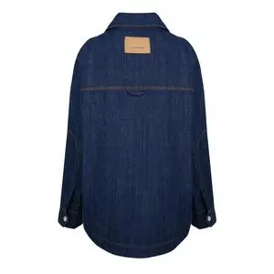 AMI Paris Embroidered Shirt Jacket