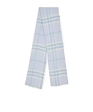 Burberry Minimalist Versatile Scarf - White