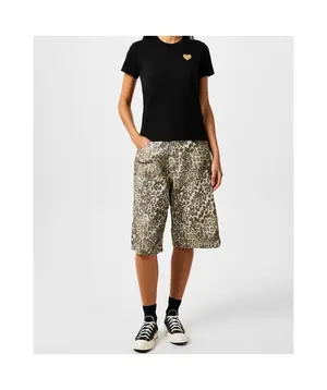 Play Comme Des Garcon Logo Crew Neck T-shirt