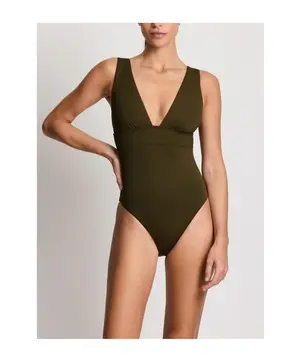 Ralph Lauren Plunge Swimsuit