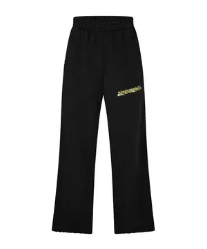 Balenciaga Loose Sports Pants - Black