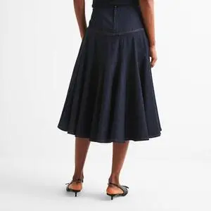 Jacquemus Denim Mini Skirt