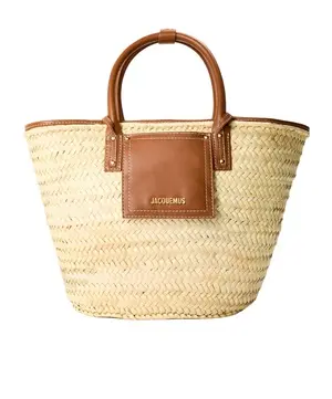 Jacquemus Minimalist Open-top Tote Bag - Nude