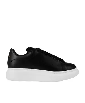 Alexander McQueen Thick-soled Casual Shoes - Black
