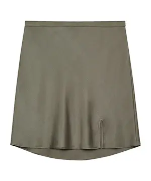 ANINE BING Mini Skirt With Streamlined Profile