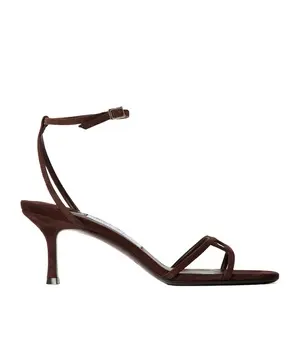 JIMMY CHOO Minimalist Stiletto Sandals - Black