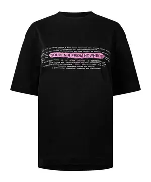 Off-White X Unvrs "souvenir From Nowhere" Graphic T-shirt
