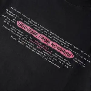 Off-White X Unvrs "souvenir From Nowhere" Graphic T-shirt