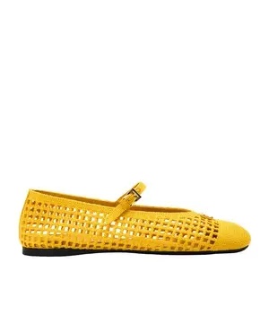 Prada Casual Flat Shoes - Yellow