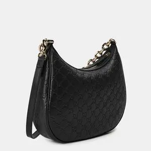 Gucci Emblem Shoulder Bag