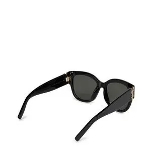 Saint Laurent With Gold Tone Logo Detail