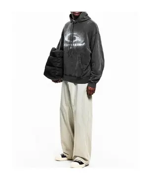 Balenciaga Logo Pull Over Hoodie