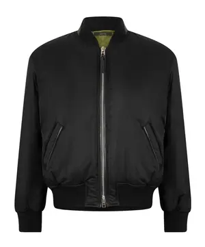 TOM FORD Lightweight Satin Bomber Jacket