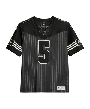 Y3 Elite Afl Jersey T-shirt - Black