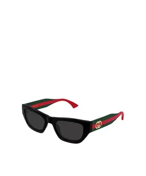 Gucci Classic Retro Wayfarer Sunglasses - Black