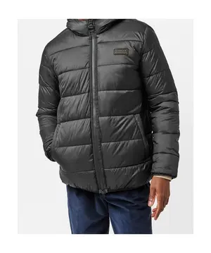 Barbour Quilted Hooded Zip Jacket