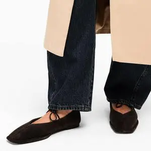 ALOHAS Sway Ballet Flats - Black