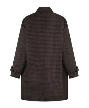 MAISON MARGIELA Checked Mid-length Overcoat