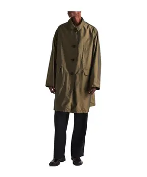 MAISON MARGIELA Checked Mid-length Overcoat