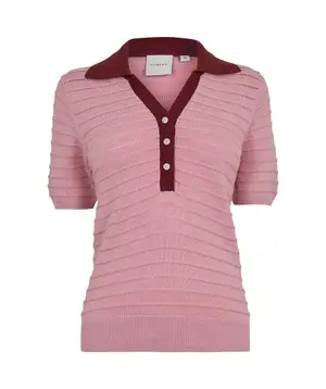 Varley Short-sleeve Knit Polo - No