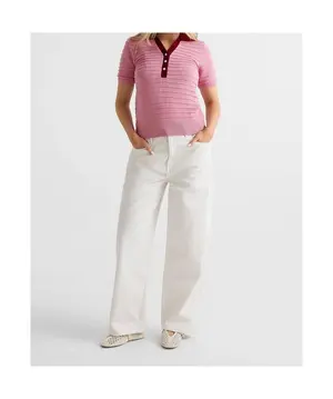 Varley Short-sleeve Knit Polo - No