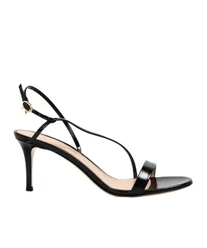 GIANVITO ROSSI Simple High-heeled Sandals - Black