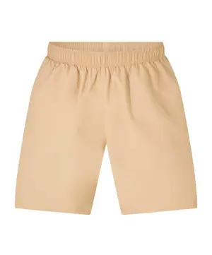 Lacoste Elastic Waistband Athletic Shorts - Nude