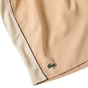 Lacoste Elastic Waistband Athletic Shorts