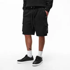 Moose Knuckles Fitted Cargo Shorts With Elastic Cuffs