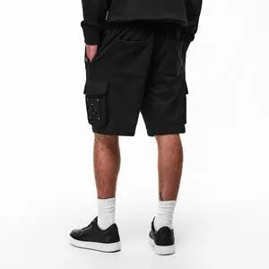 Moose Knuckles Fitted Cargo Shorts With Elastic Cuffs