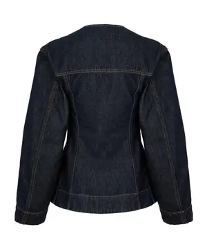 GANNI Rinse Wash Denim Blazer
