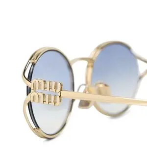 Miu Miu Metal Frame Sunglasses