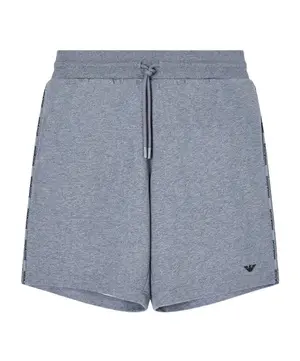 Emporio Armani Logo Athletic Shorts - Gray