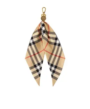 Burberry Scarf Charm - Nude