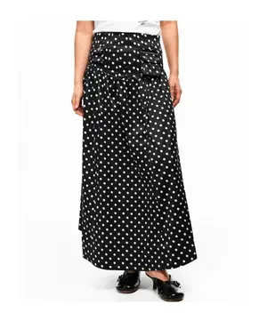 GANNI Polka Dot Midi Skirt