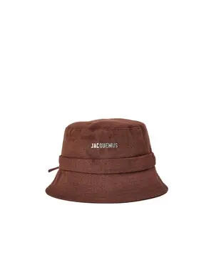 Jacquemus Lightweight Bucket Hat - Brown