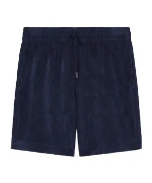 Emporio Armani Drawstring Waist Shorts - Black