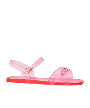 ANCIENT GREEK SANDALS Buckle Flat Sandals - Pink