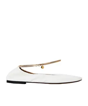 Stella McCartney Ballet Pumps With Chain Detail