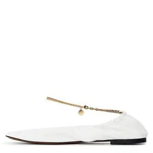 Stella McCartney Ballet Pumps With Chain Detail