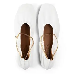 Stella McCartney Ballet Pumps With Chain Detail