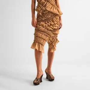Magda Butrym Ruched Midi Dress