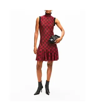 Alexander McQueen Tartan Mini Dress